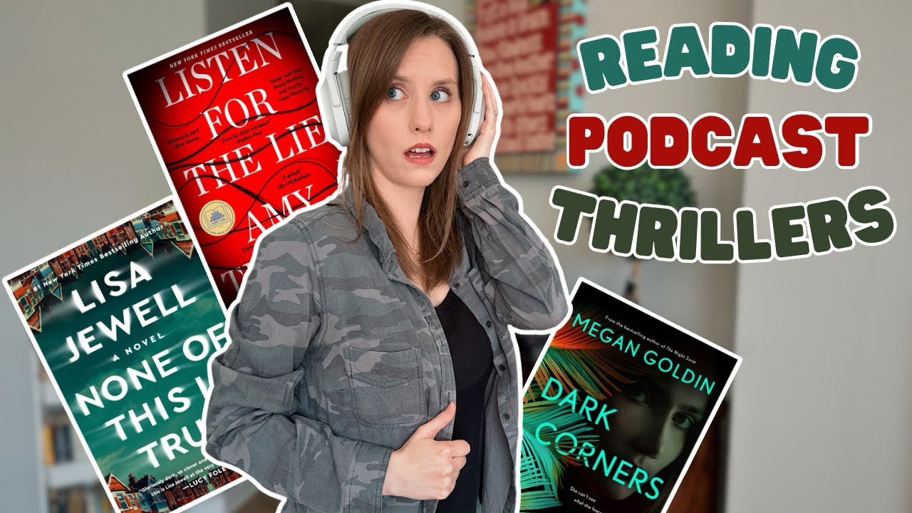 Reading Podcast Thrillers for the First Time | A Chatty Reading Vlog! 🎧📚 - YouTube