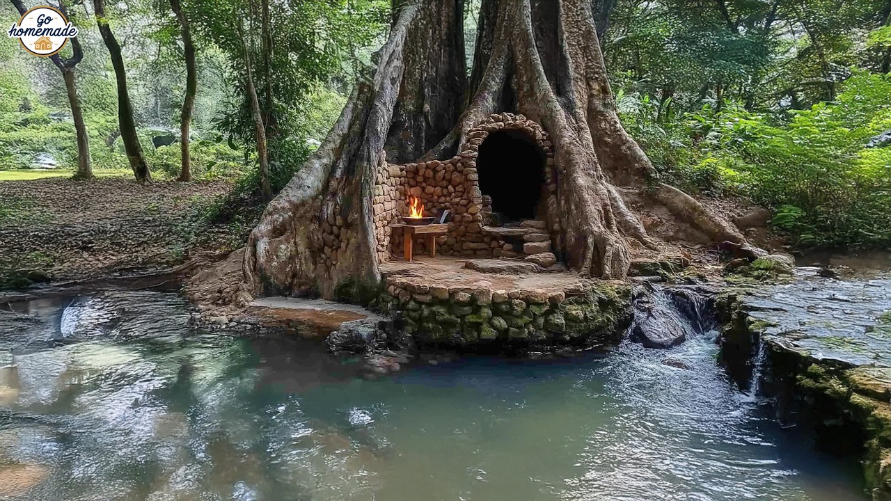 Mastering The Art Of Wilderness Shelter Building: A Man's Journey Into ...