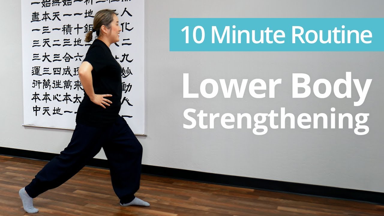 LOWER BODY Strengthening Exercises | 10 Minute Routines - YouTube