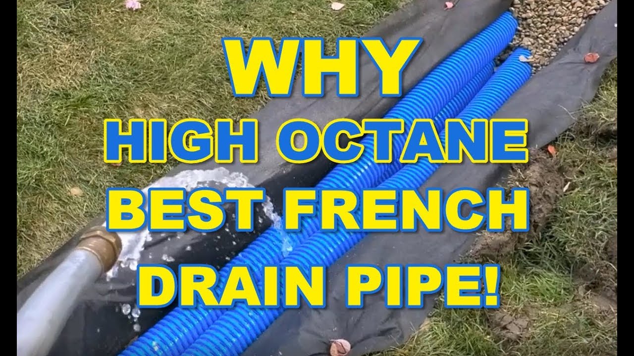 Why French Drain Man High Octane Armor pipe is the Best French Drain ...