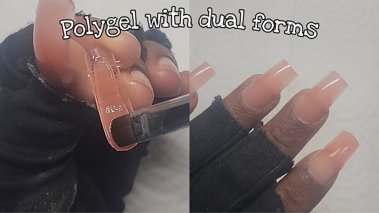 EASY DUAL FORMS WITH POLYGEL!!| EASY STEP BY STEP | BEGINNER FRIENDLY ...