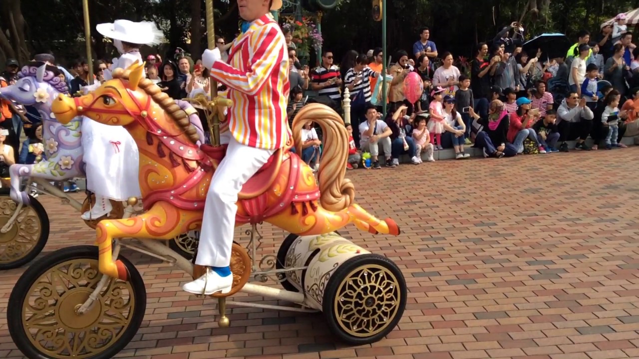 Hong Kong DisneyLand | Spring Processional Parade | April 2017 - YouTube
