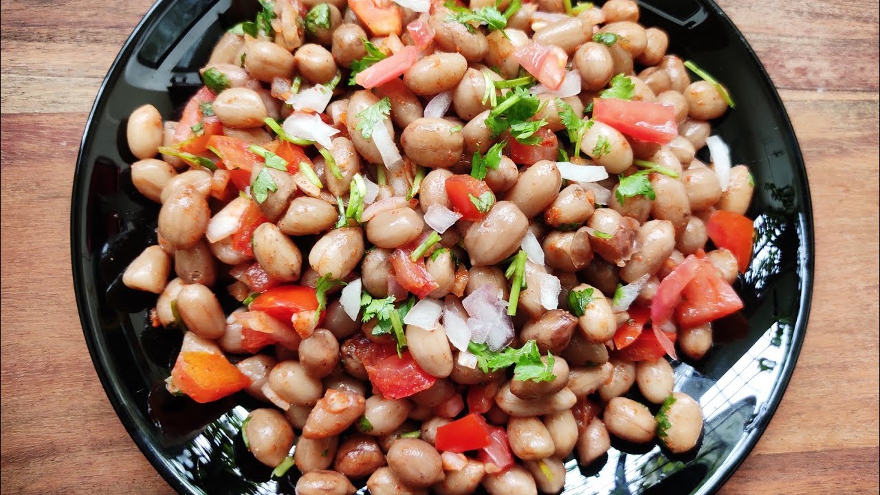 పల్లీ చాట్ | Masala Palli Chat | Simple & Healthy Snack Recipe ...