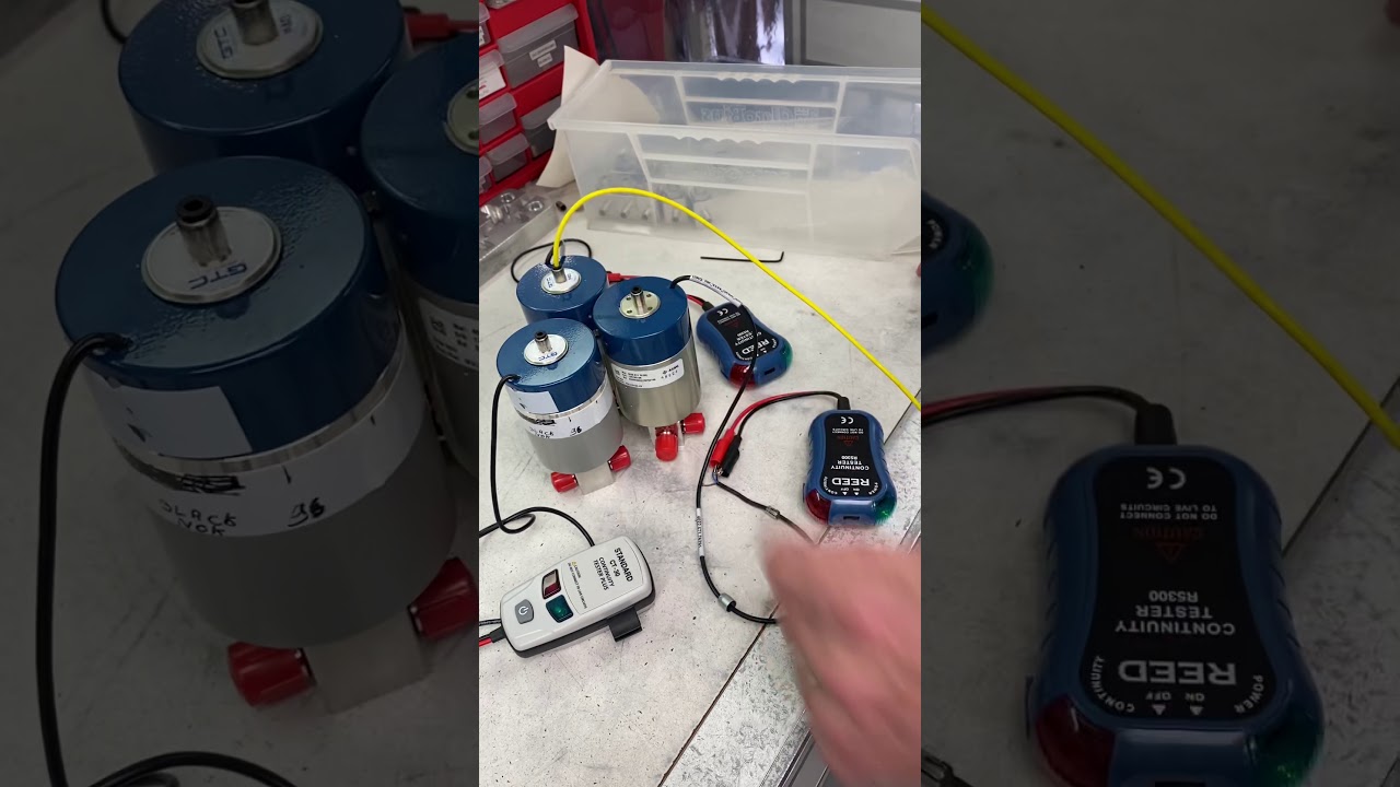 Gtc reed switch test p40 - YouTube