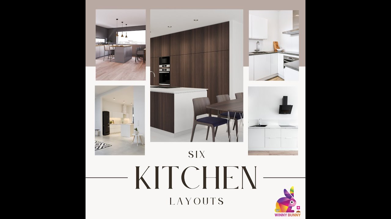 Explore the 6 kitchen layouts! - YouTube