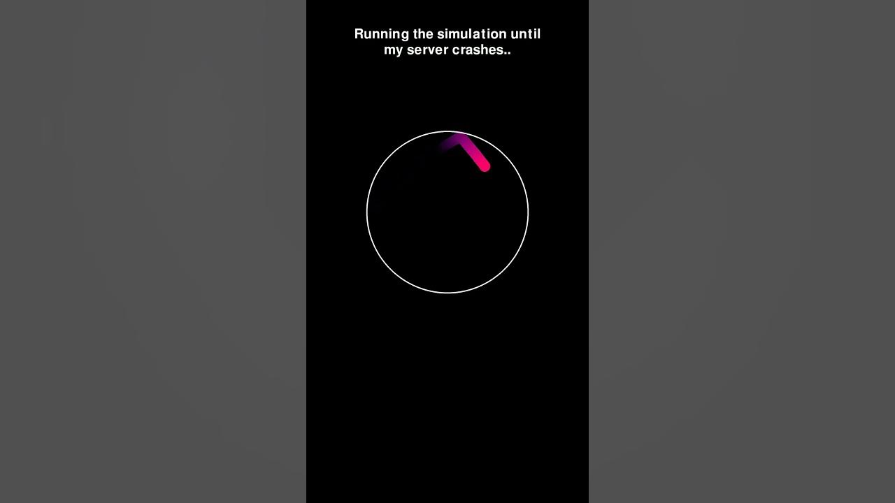 Ball bouncing simulation #adhd #music #code #space #python #physics # ...