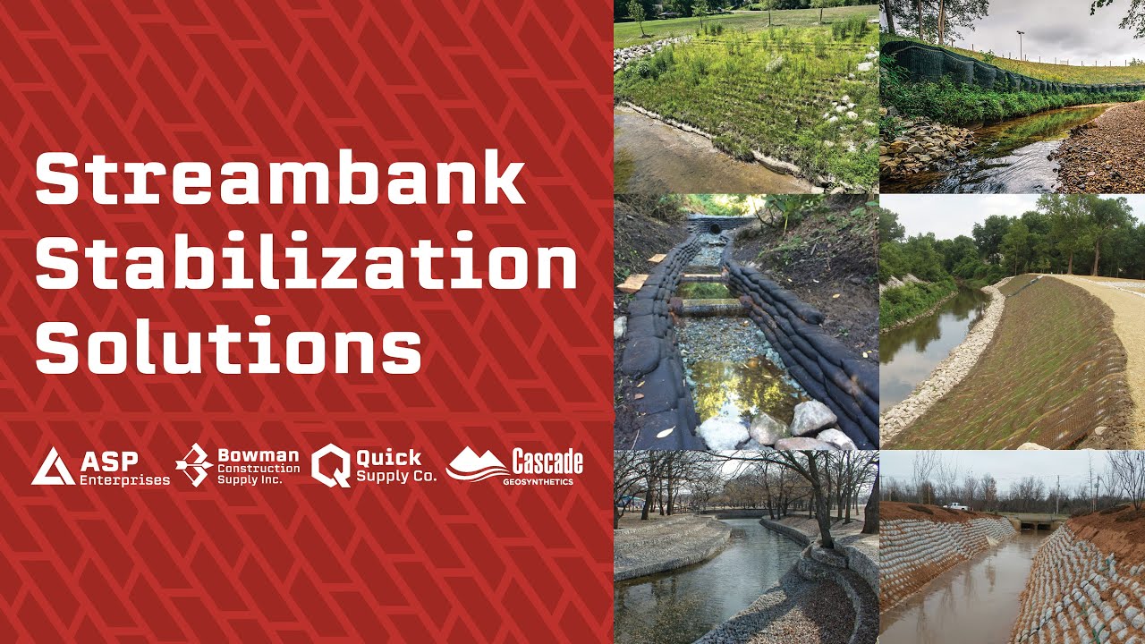 Streambank Stabilization Solutions Webinar - YouTube