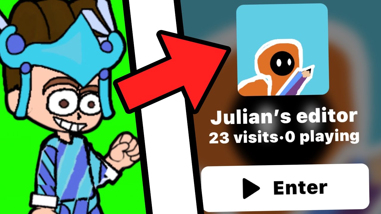 The Most LOW-QUALITY Games In Julian’s Editor.. - YouTube