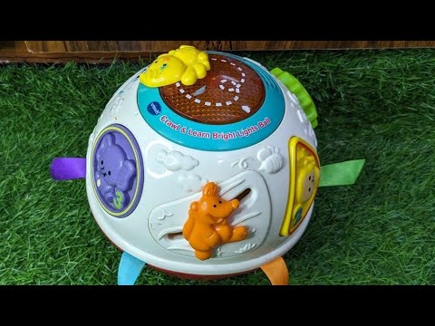 Crawl and Learn bright Lights Ball | VTech Educational Toy - YouTube