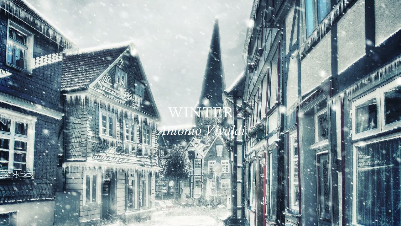 Winter (L'inverno), The Four Seasons, by Antonio Vivaldi, slowed and ...