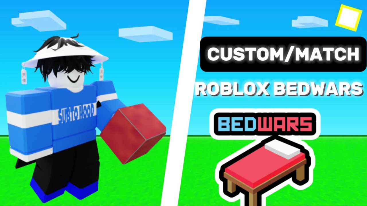 ROBLOX BEDWARS/ CUSTOM MATCH🗡️🛌 - YouTube