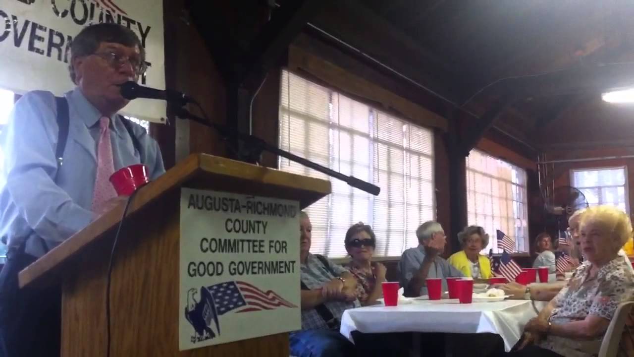 Fred Russell speaks at the Committee for Good Government meeting - YouTube