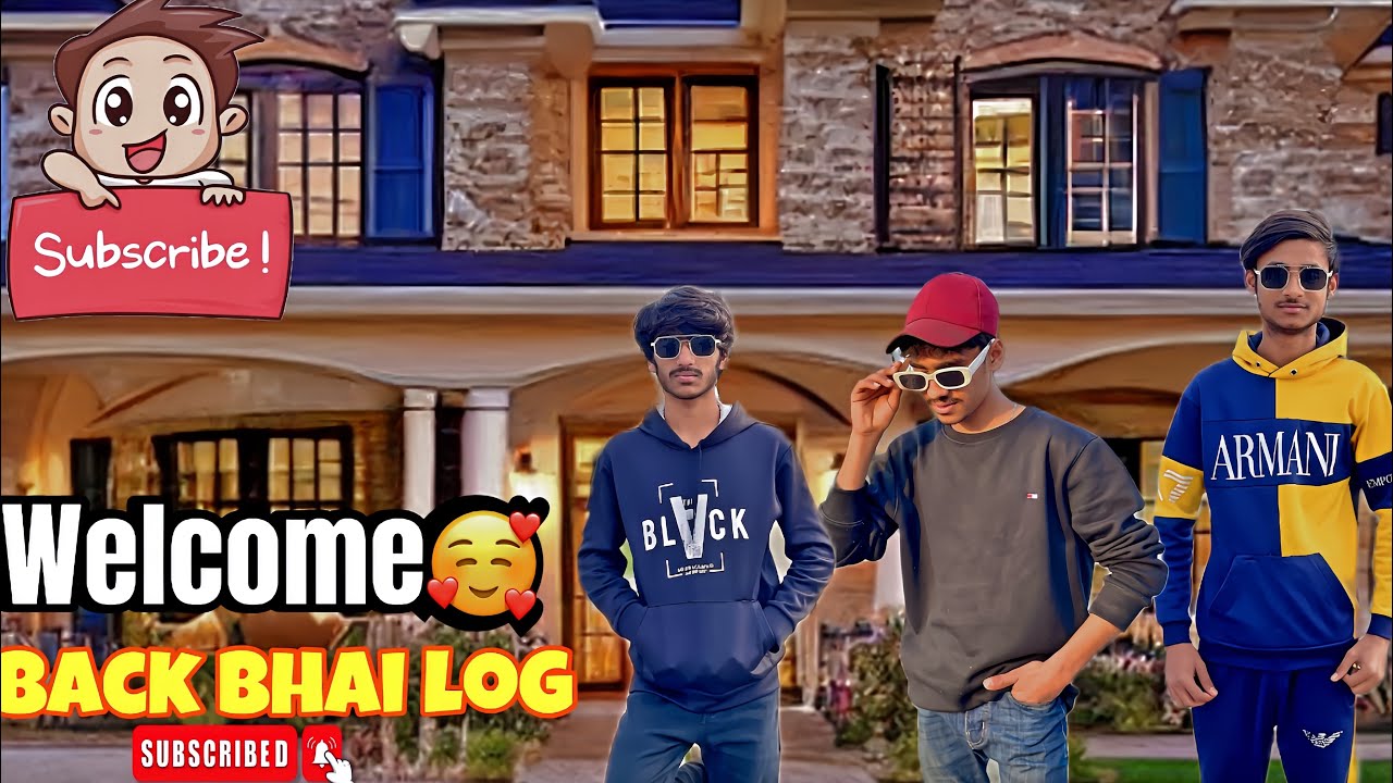 Welcome Back Bhai Log vlog - YouTube