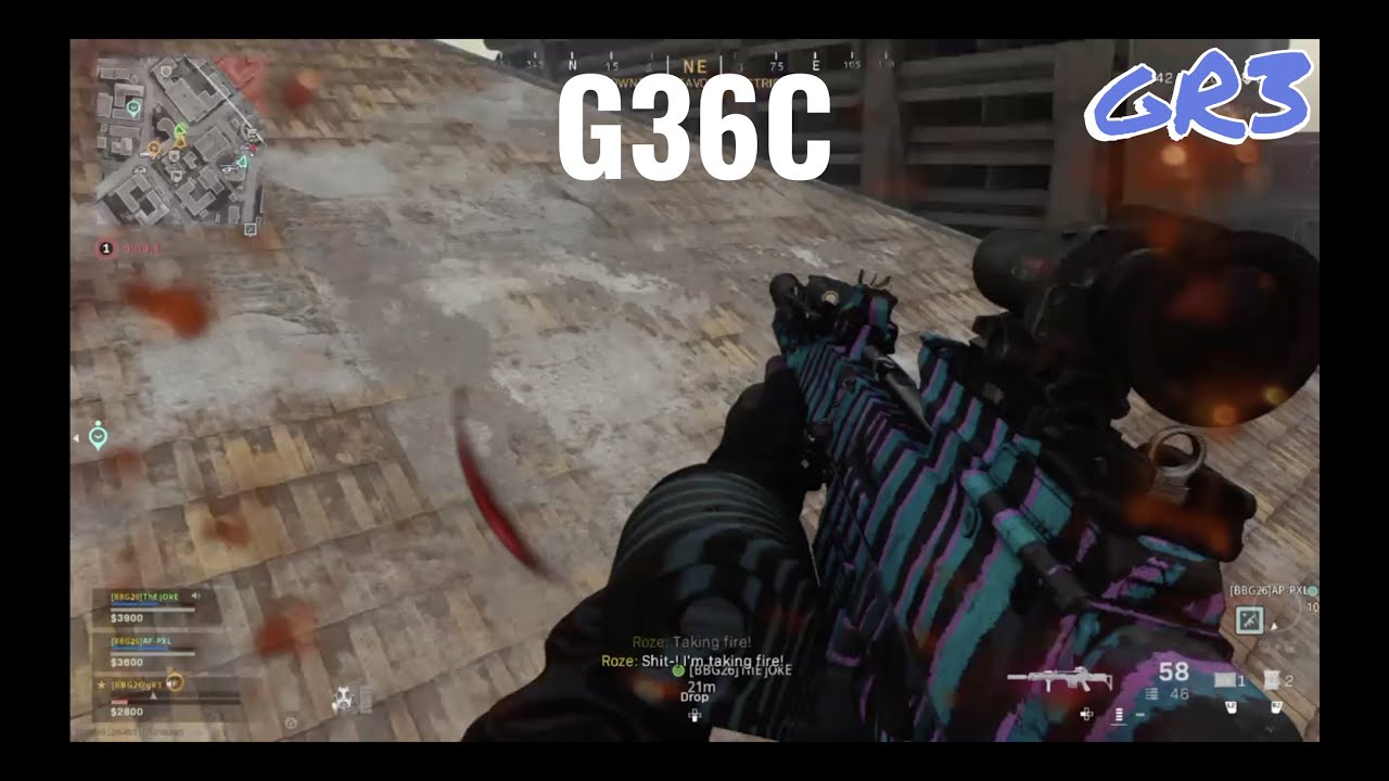 warZone | Best Holger/G36C Loadout! Should it be Hyped? - YouTube