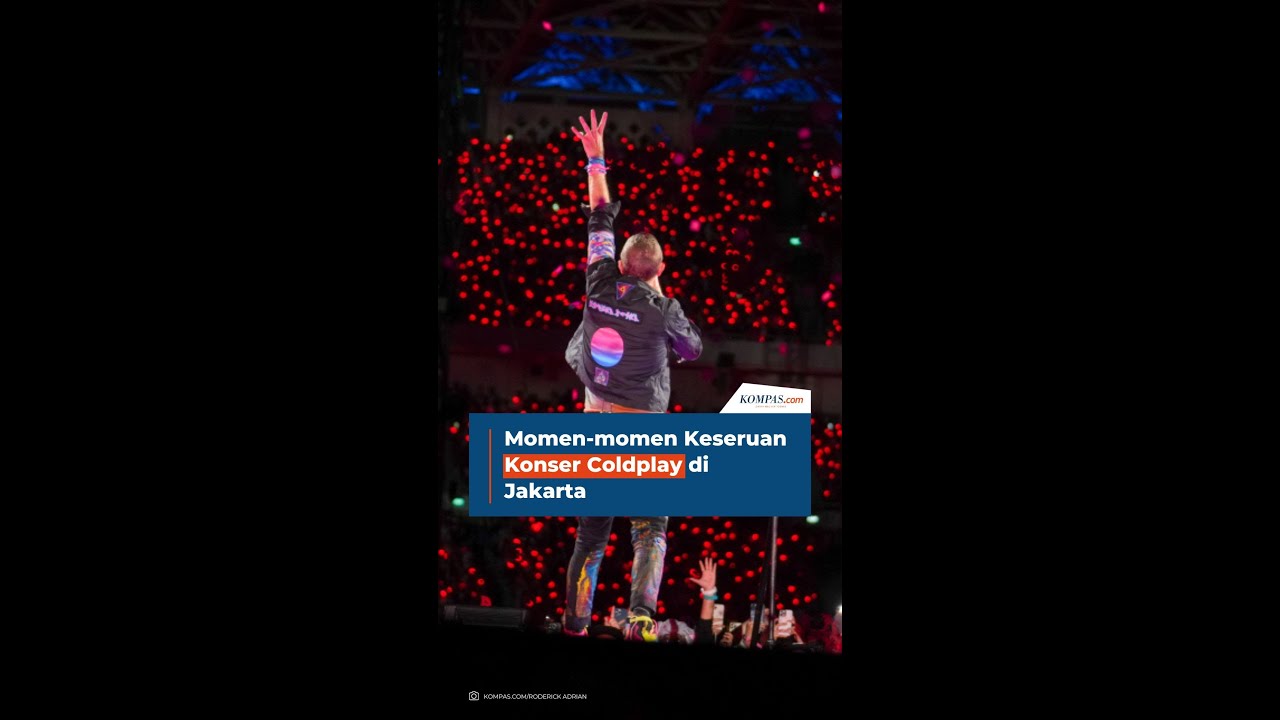 Momen-momen Keseruan Konser Coldplay di Jakarta - YouTube