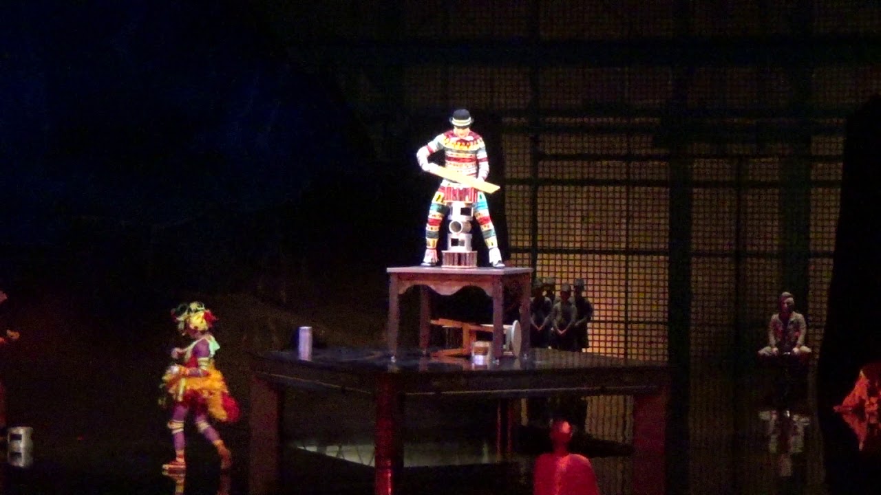 Rola Bola Vladimir Omelchenko Cirque du soleil la nouba 2016 - YouTube