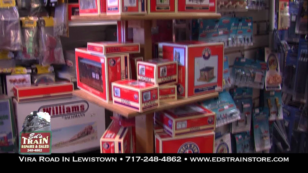 Ed's Train Repair and Sales - YouTube