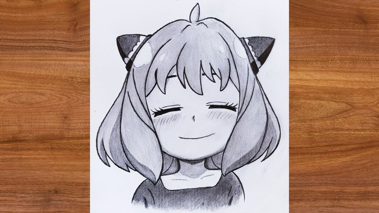 How to Draw Anya Forger - (Spy × Family) || How To Draw Anime step by ...