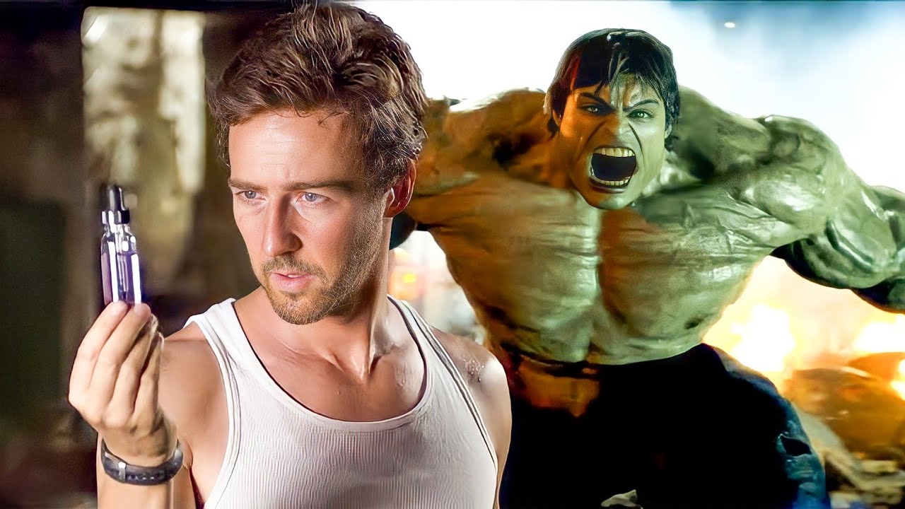 دكتور بيتعمل عليه تجربة بدون علمه وبيتحول لوحش خارق ضخم محدش قادر عليه ! the incredible hulk ...