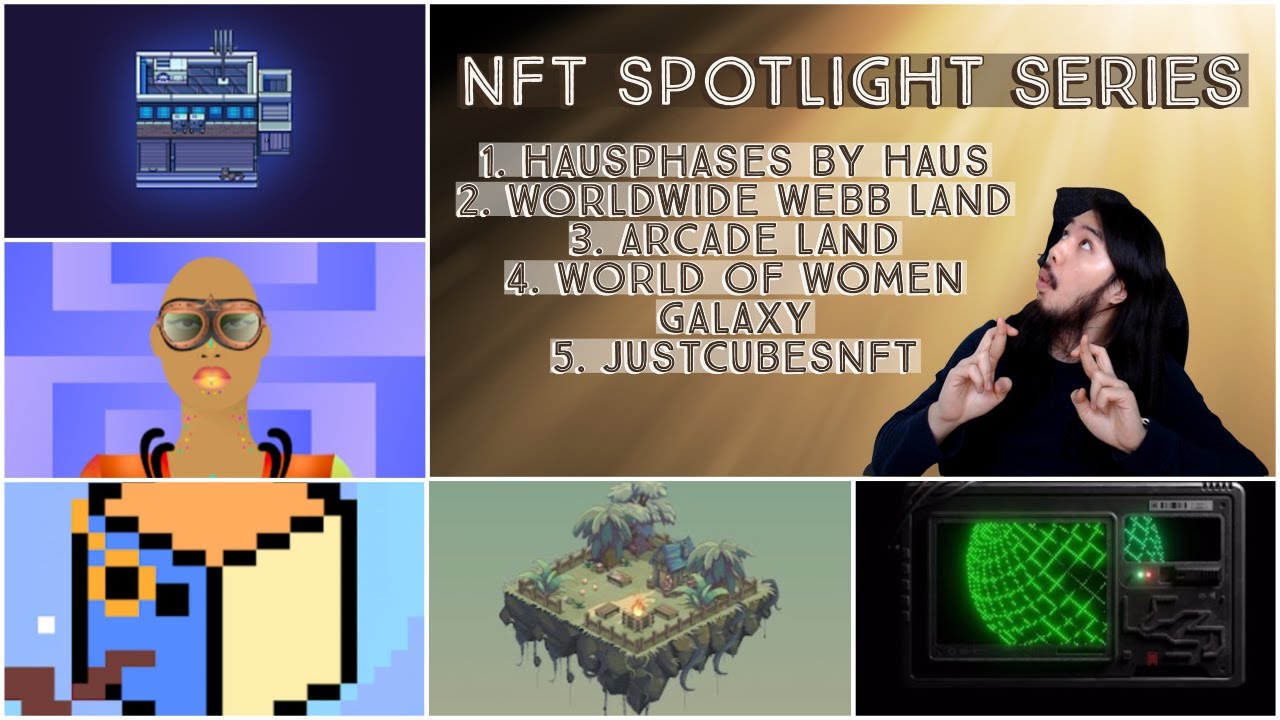 NFT Spotlight - hausphases, Worldwide Webb Land, Arcade Land, World of ...