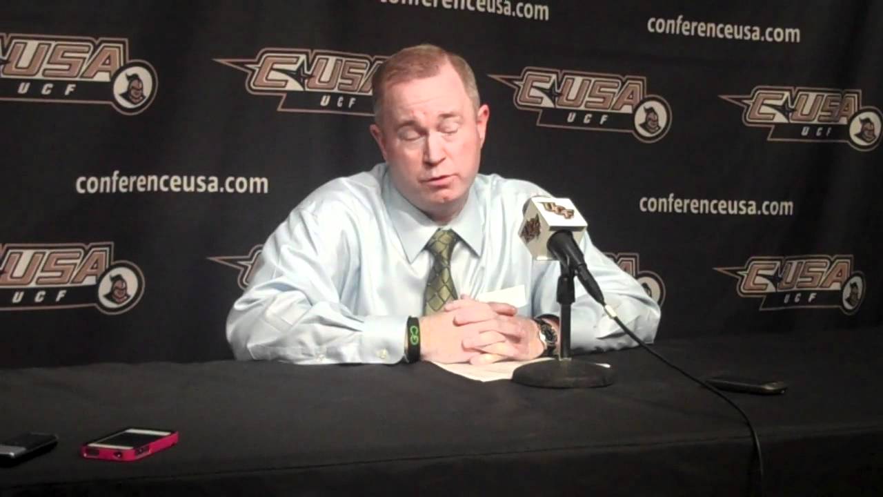 Marshall's Tom Herrion postgame at UCF - YouTube