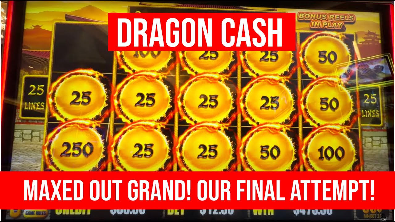 Dragon Cash Slot! Our final attempt on the maxed out GRAND! - YouTube