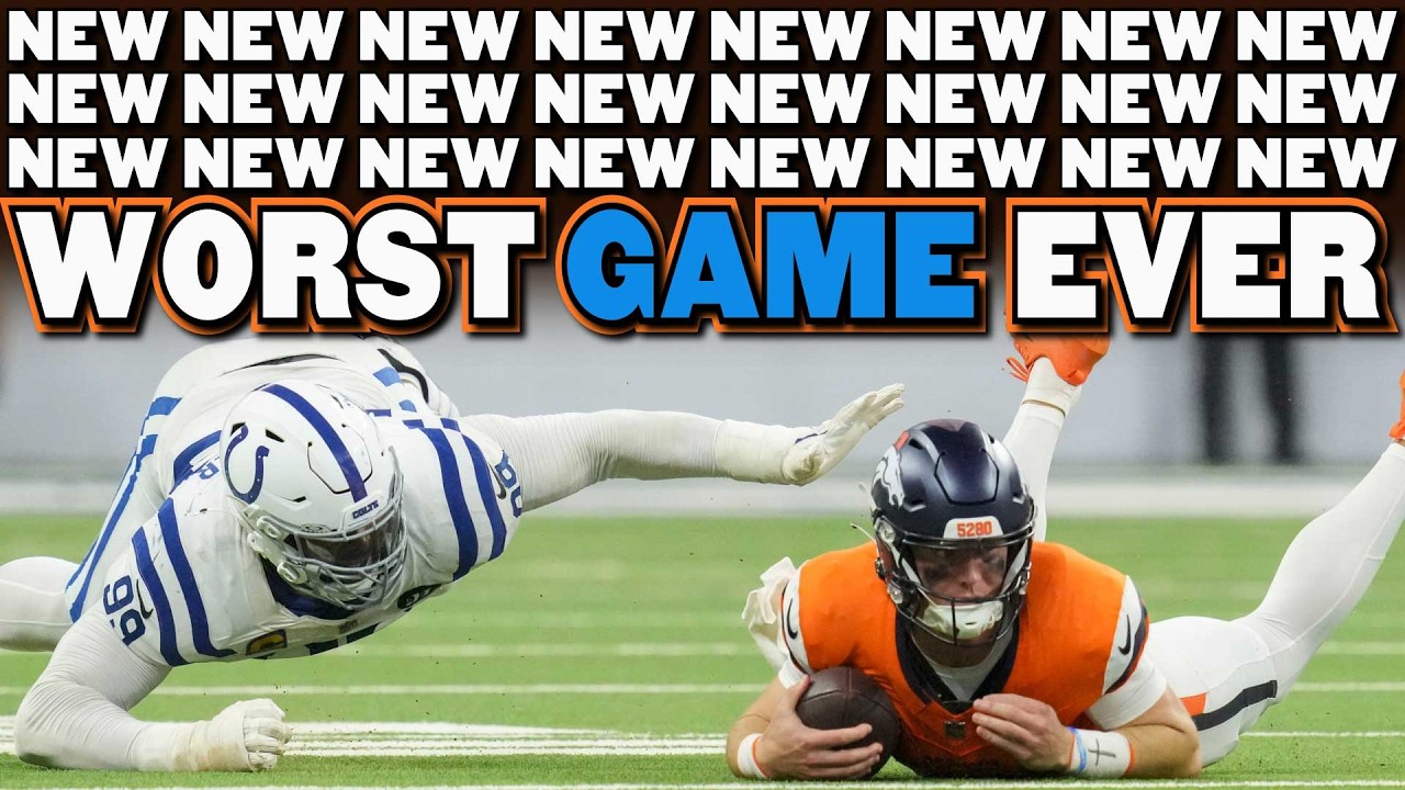 The new NEW^36 WORST Game Ever: Broncos vs Colts - YouTube