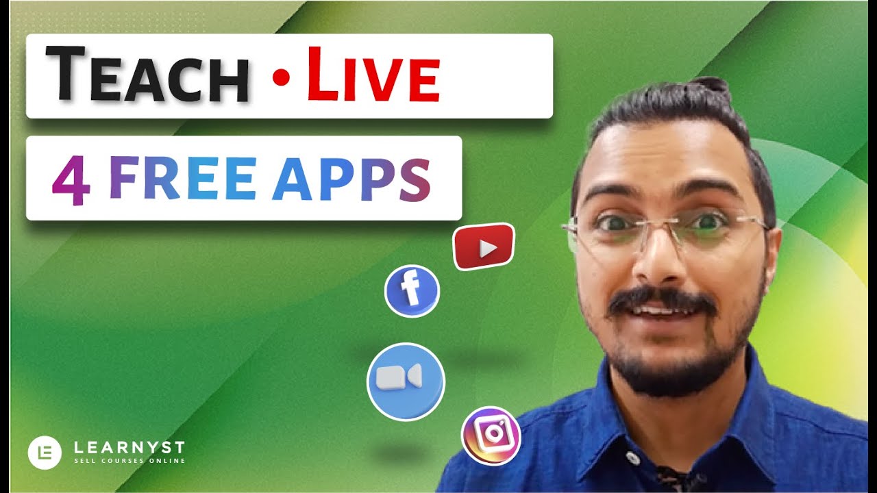 4 Best Apps For Live Teaching Online|Make Course Videos Faster - YouTube