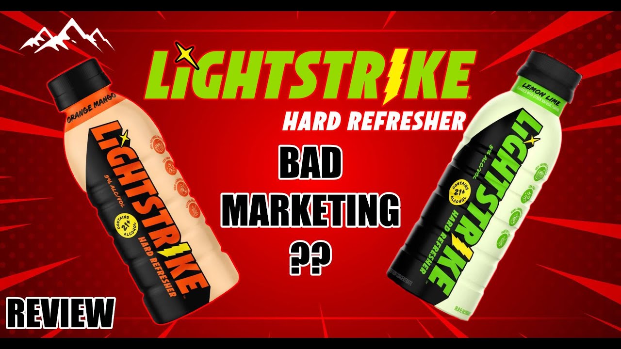 Lightstrike Hard Refreshers | Bad Marketing for an Alcoholic beverage ...