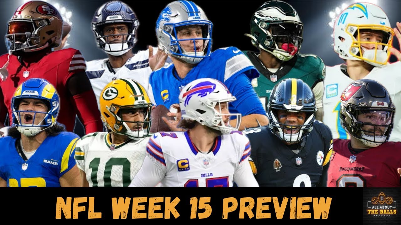 NFL Week 15 Preview - YouTube