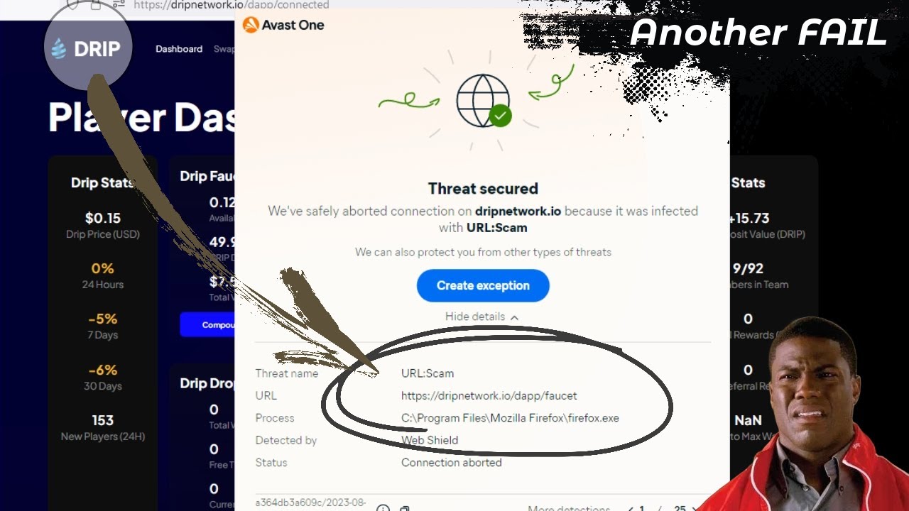 DRIP NETWORK - New DRIP UI is triggering a Security Alert - What is ...