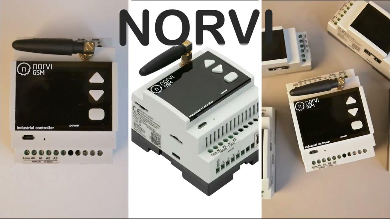 NORVI GSM: The USB Industrial ESP32 Controller with GSM + WiFi! - YouTube