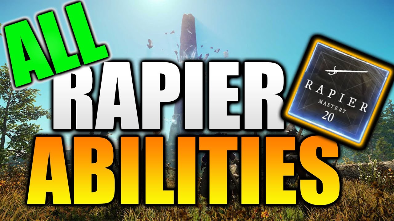 ALL Rapier Abilities - New World Rapier Abilities - New World MMO ...