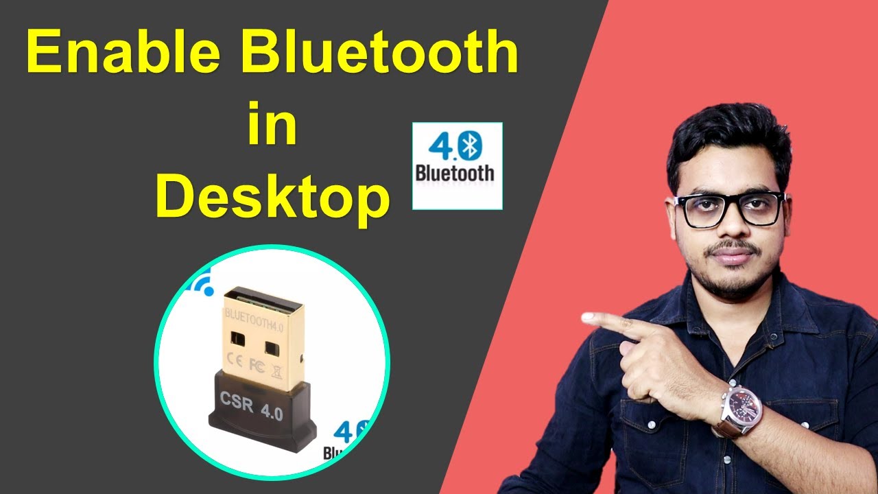 How to enable Bluetooth in desktop computer | Bluetooth in Desktop Pc ...