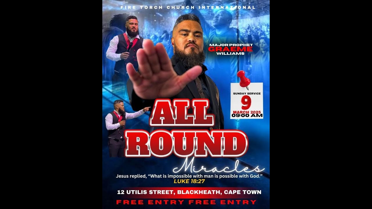 ALL ROUND MIRACLE SERVICE || MAJOR PROPHET GRAEME WILLIAMS 09/03/2025 ...