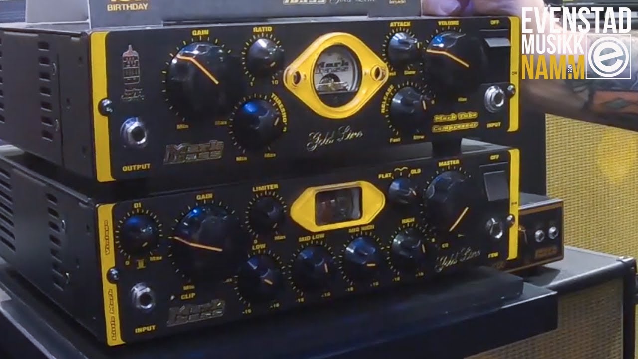 NAMM 2019 | Markbass Mark Tube Compressor - YouTube