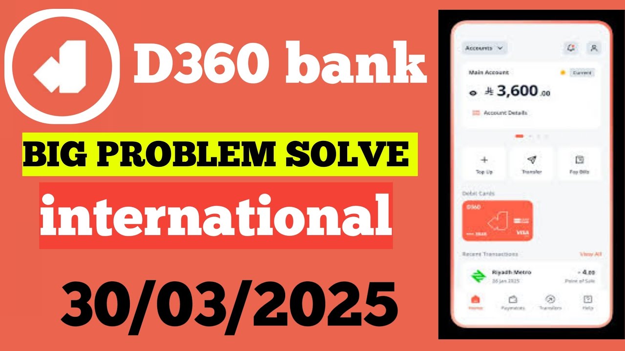 Big update on d360 Bank/how to call customer care in d360 bank/how to ...