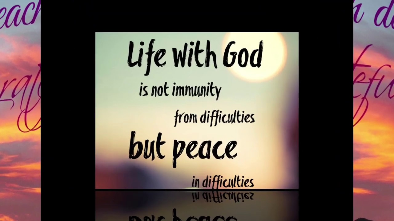 GOD IS IN CONTROL || INSPIRATIONAL QUOTES - YouTube