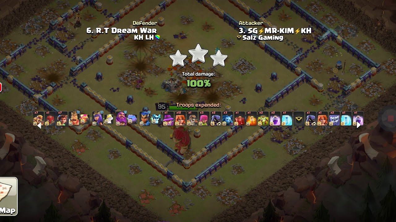 Top Clan KH ប៉ះគ្នា 04 Clash Of Clans Fan - YouTube