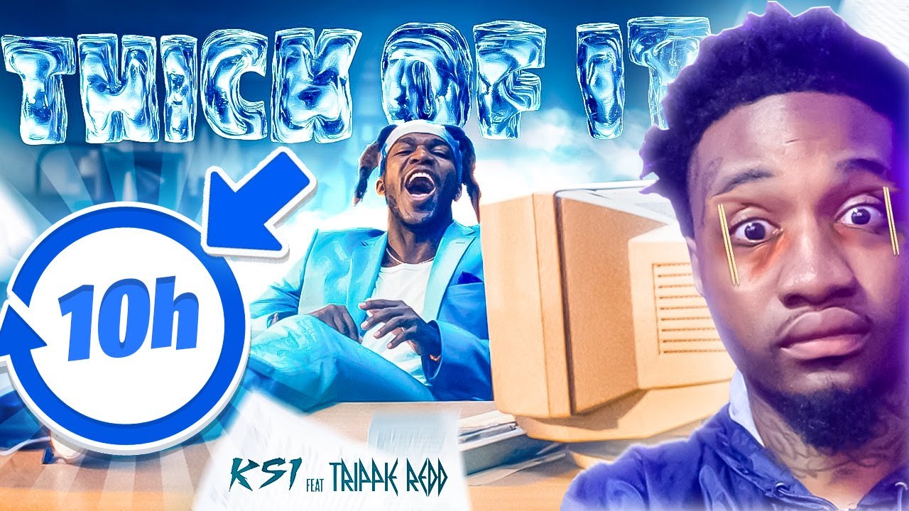 I listen to KSI Thick of it for 10 hours straight - YouTube