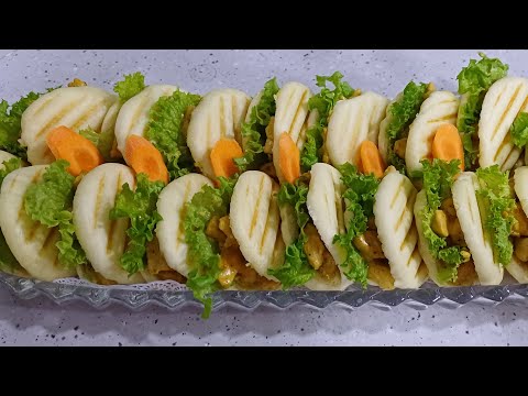 Fatayer with Chicken Filling | Fatayer Recipe | Arabic Food