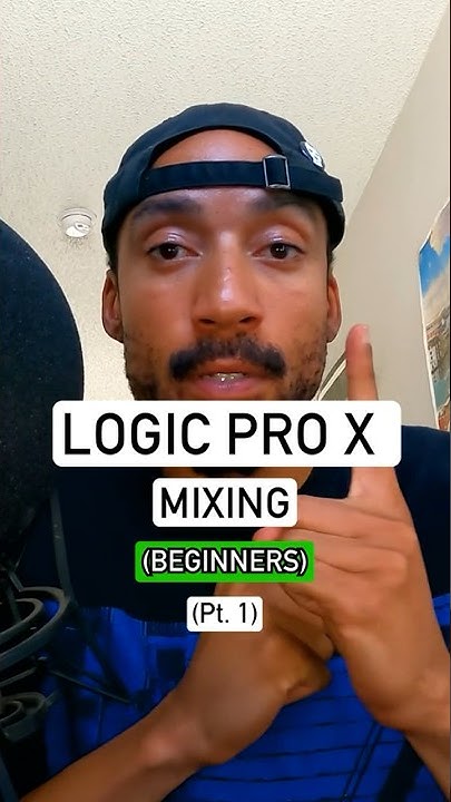 Logic Pro Mixing Tutorial (Beginner) - YouTube