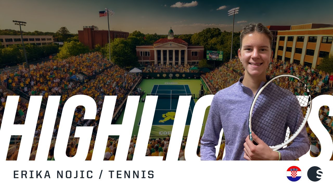 Erika Nojic - College Women's Tennis Recruiting Video 2025 - StudBud - YouTube
