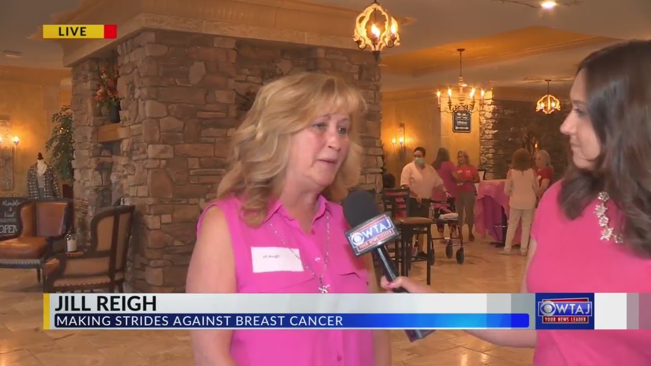 Making Strides Against Breast Cancer Kickoff - Tribute Garden - YouTube