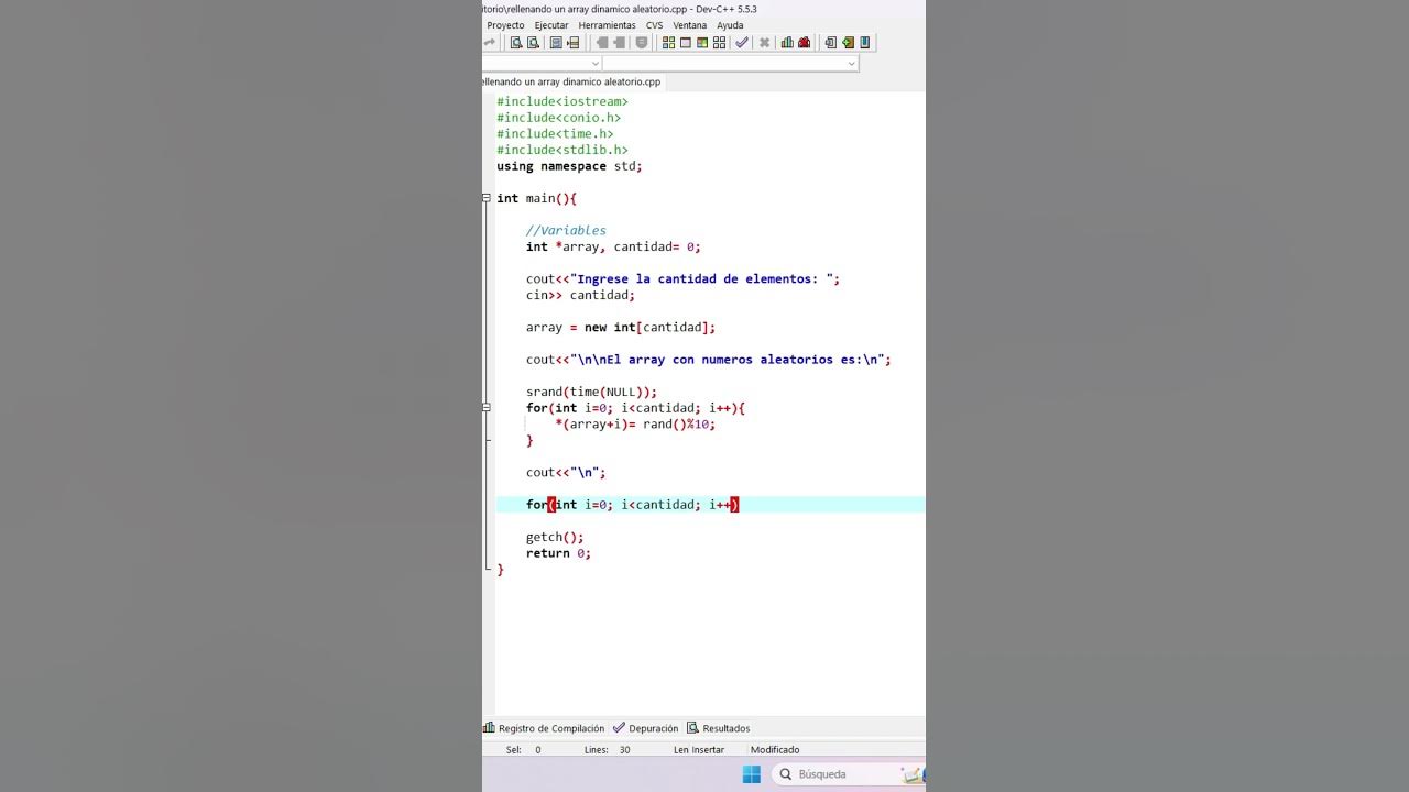 Array Dinamico en C++ | ProgramdorJS - YouTube