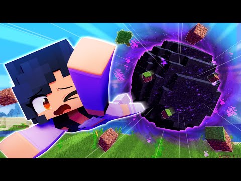 Minecraft BLACK HOLE!