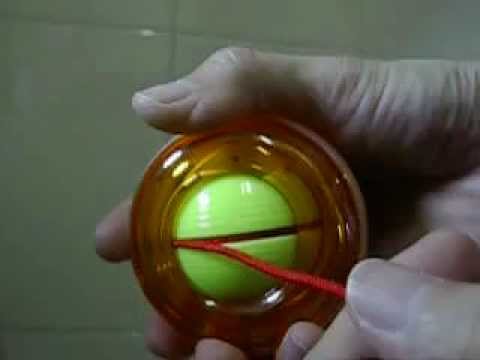 Gyroscopic Exercise Ball - How to Start Gyro Wrist Ball with Starter ...