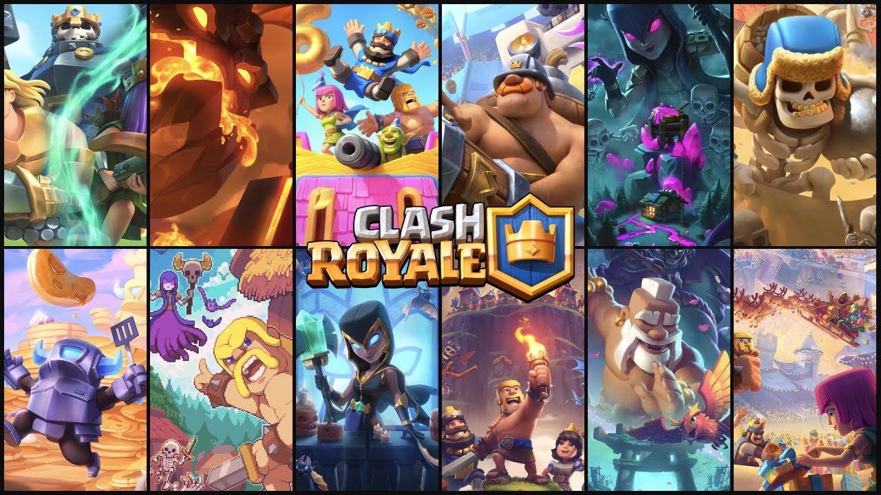 Clash Royale (2022): ALL TROOPS & CHAMPIONS - YouTube