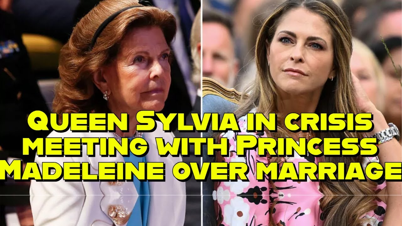 Queen Sylvia in crisis meeting with Princess Madeleine over marriage ...
