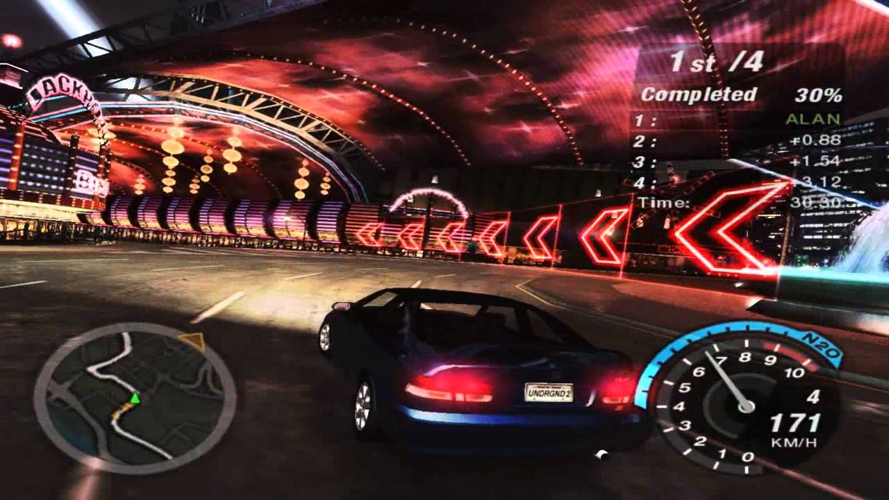 Need For Speed: Underground 2 - (Hidden) Race #15 - Sprint (Stage 2 ...